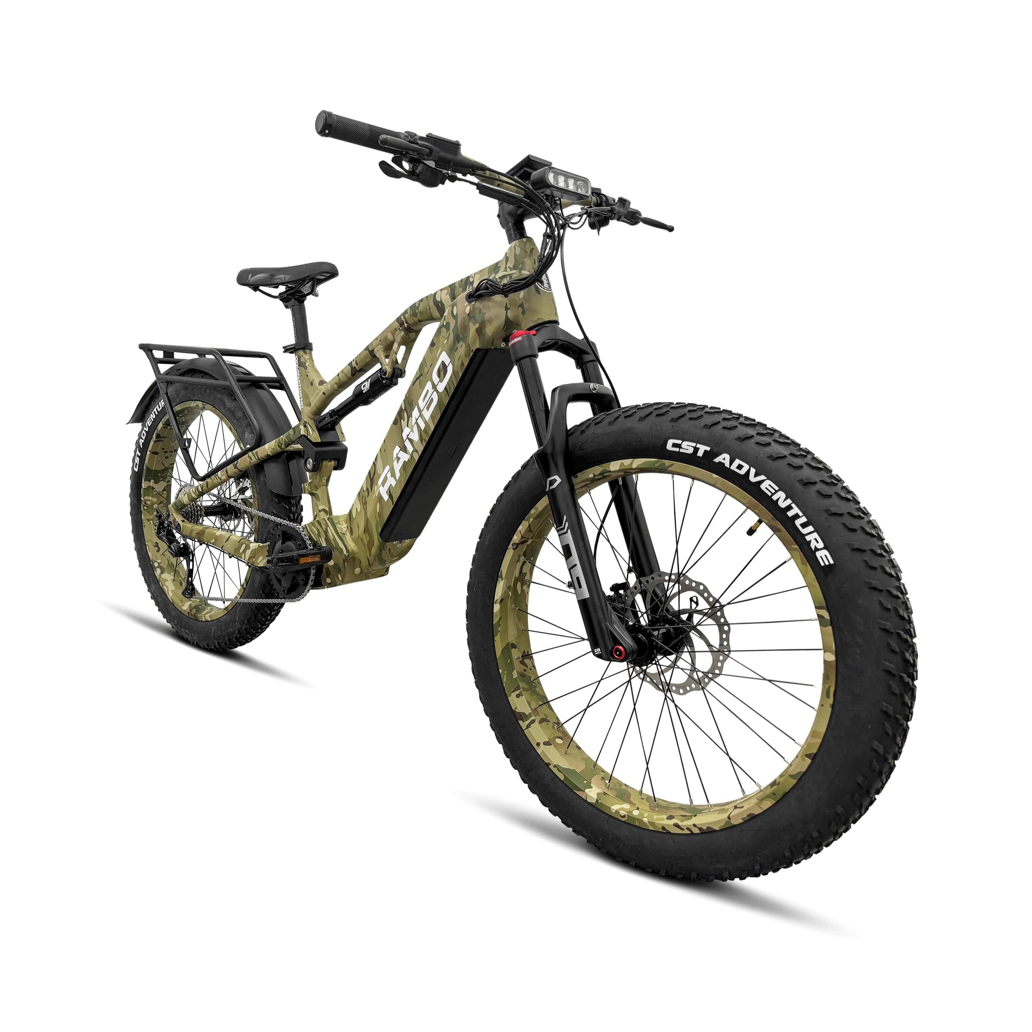 Rambo Dominator HD E-Bike | Heavy-Duty Full Suspension for Off-Road