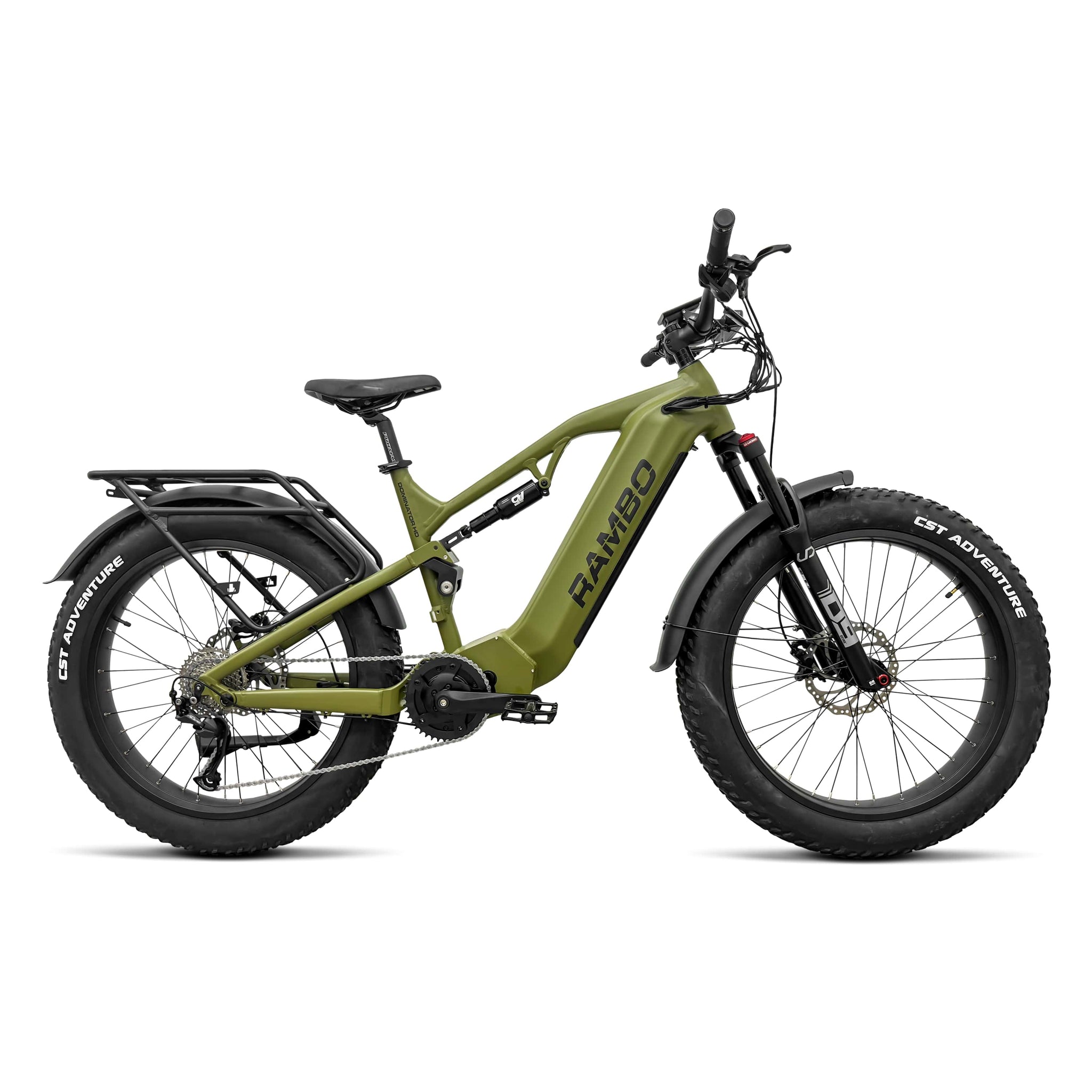 Rambo Dominator HD E-Bike | Heavy-Duty Full Suspension for Off-Road ...