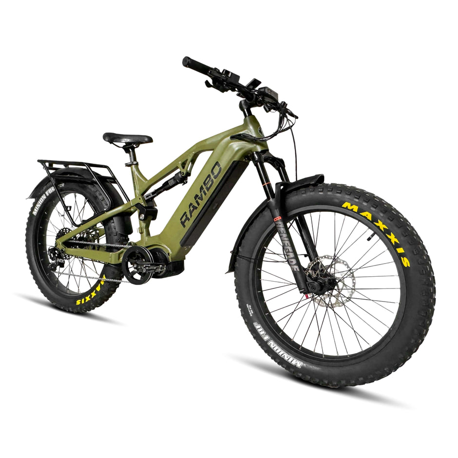 Rambo Bikes All-Terrain Electric Bikes for Hunting and Off-Road