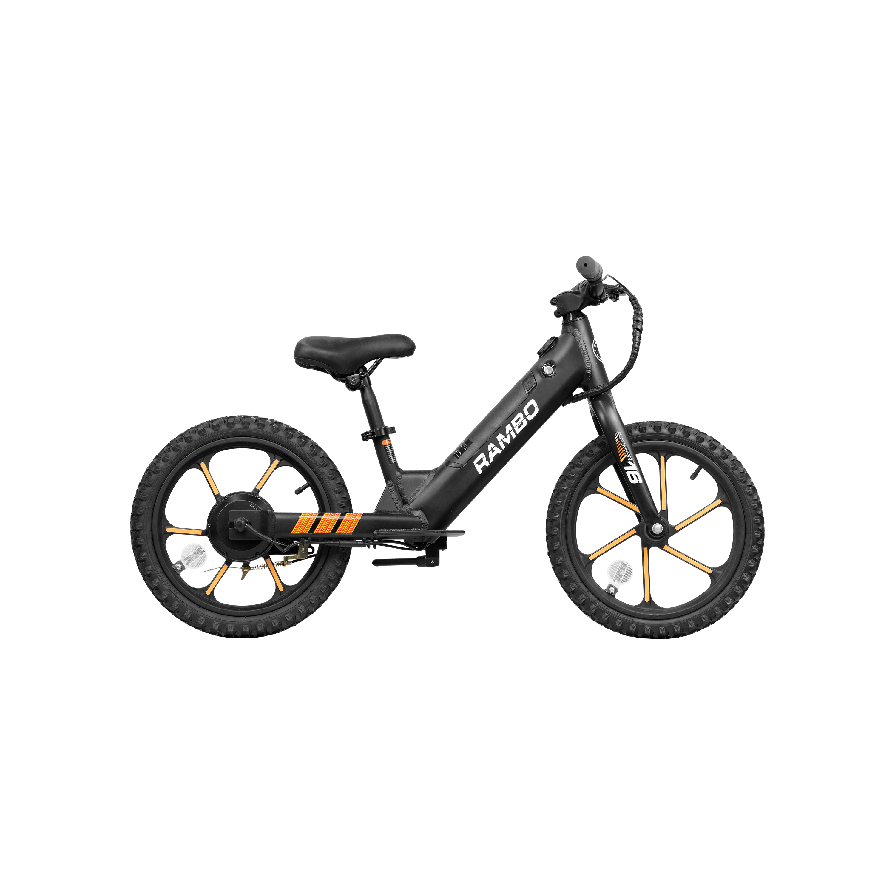 Rambo Kids 16" Lil Whip E-Bike | Rugged Power for Young Riders – Rambo ...