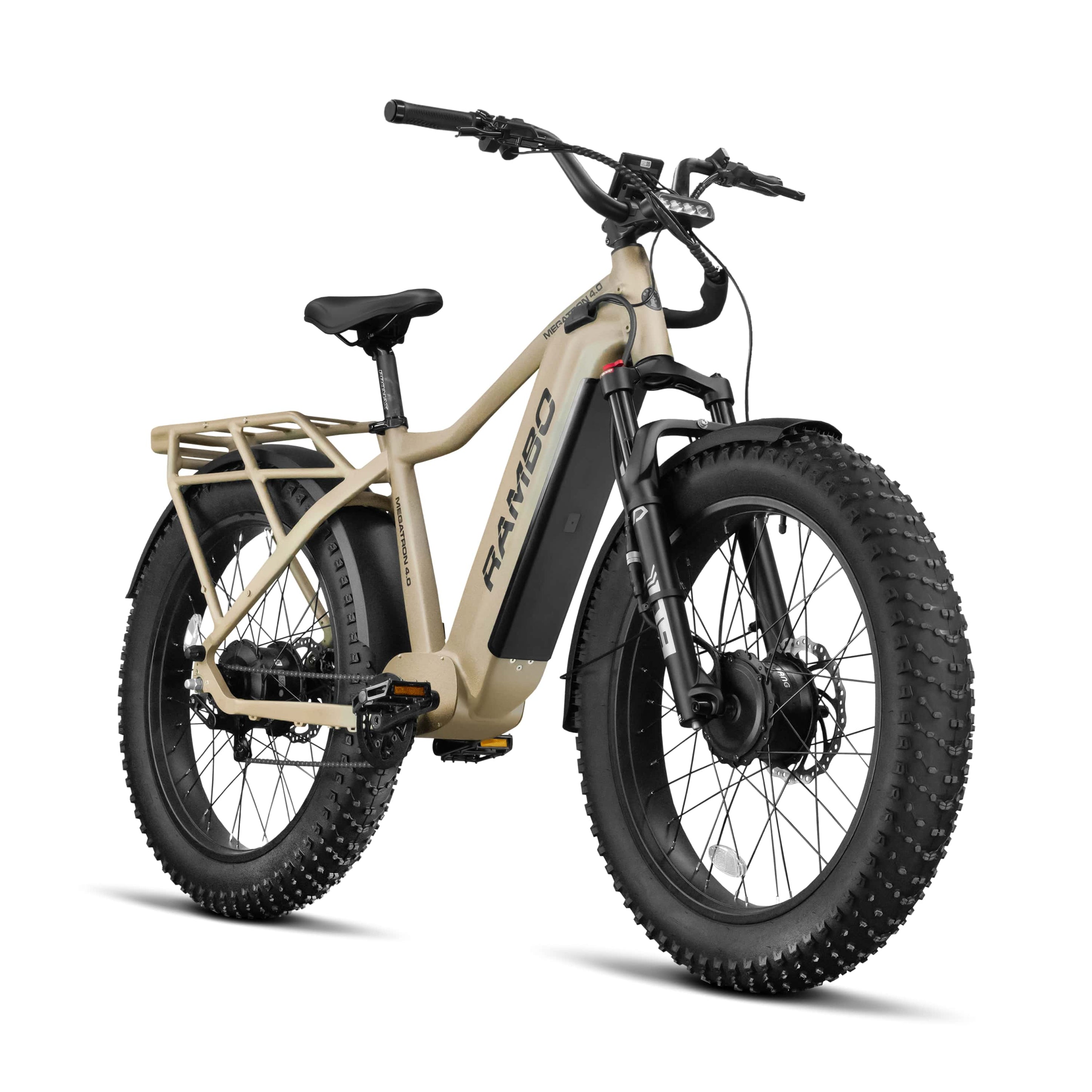 Rambo Megatron 4.0 All-Wheel Drive E-Bike for Off-Road Adventures ...