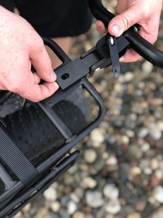Rambo Bikes Additional Hitch for Aluminum Bike/Hand Cart | Versatile